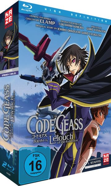 Amazon.com: Code Geass - Lelouch of the Rebellion - Staffel 1 ...
