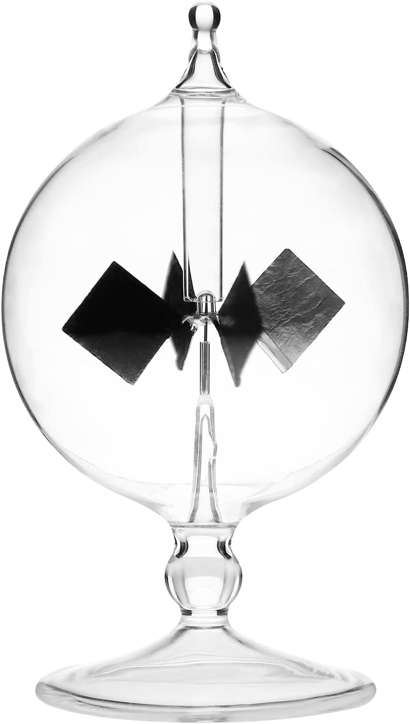 Radiometer Clear Solar Power Crookes Radiometer Sun Light Energy ...