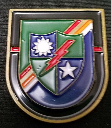 Buy Us Army 1st Battalion 75th Ranger Regiment flash Shaped challenge ...