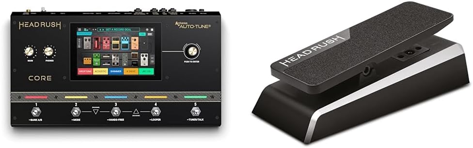 HeadRush Core - Guitar and Vocal Multi Core Effects Amp Modeling ...