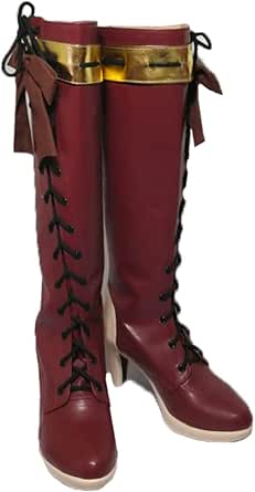 Amazon.com: Munchkin Shoes Cosplay Boots Boot Shoes Shoe for Violet ...