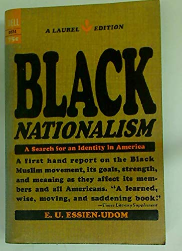 Black Nationalism A Search for Identity in America | Amazon.com.br