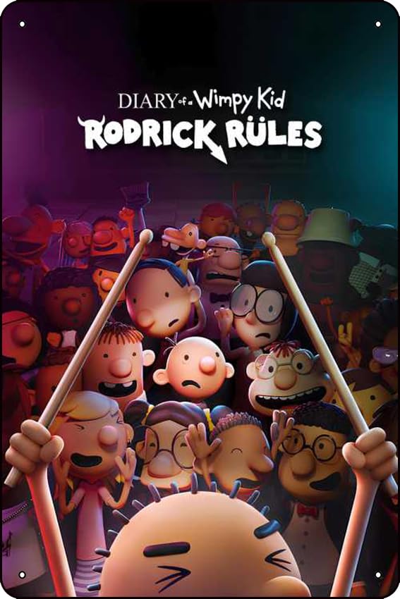 Amazon.com: Diary of a Wimpy Kid: Rodrick Rules (2022) Movie Poster Bar ...