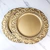 Amazon.com | Spsyrine Gold Charger Plates, Set of 6 Chargers for Dinner ...