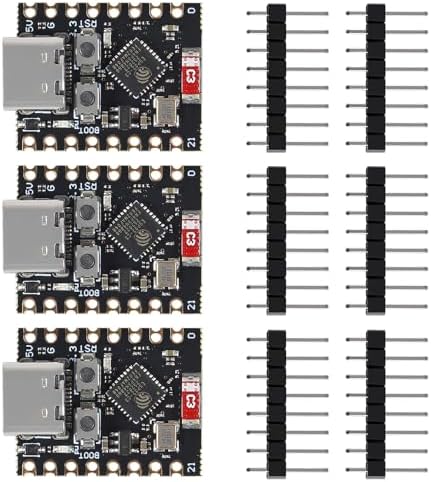 Amazon.com: DWEII 3 unids ESP32 ESP32-C3 placa de desarrollo ESP32 C3 ...