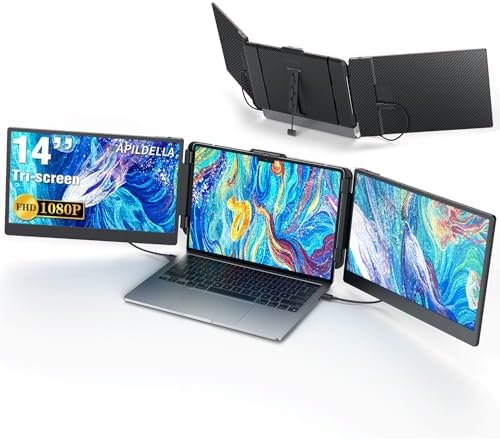 Amazon.com: kasorey Laptop Screen Extender Series (S2 Triple Monitor ...