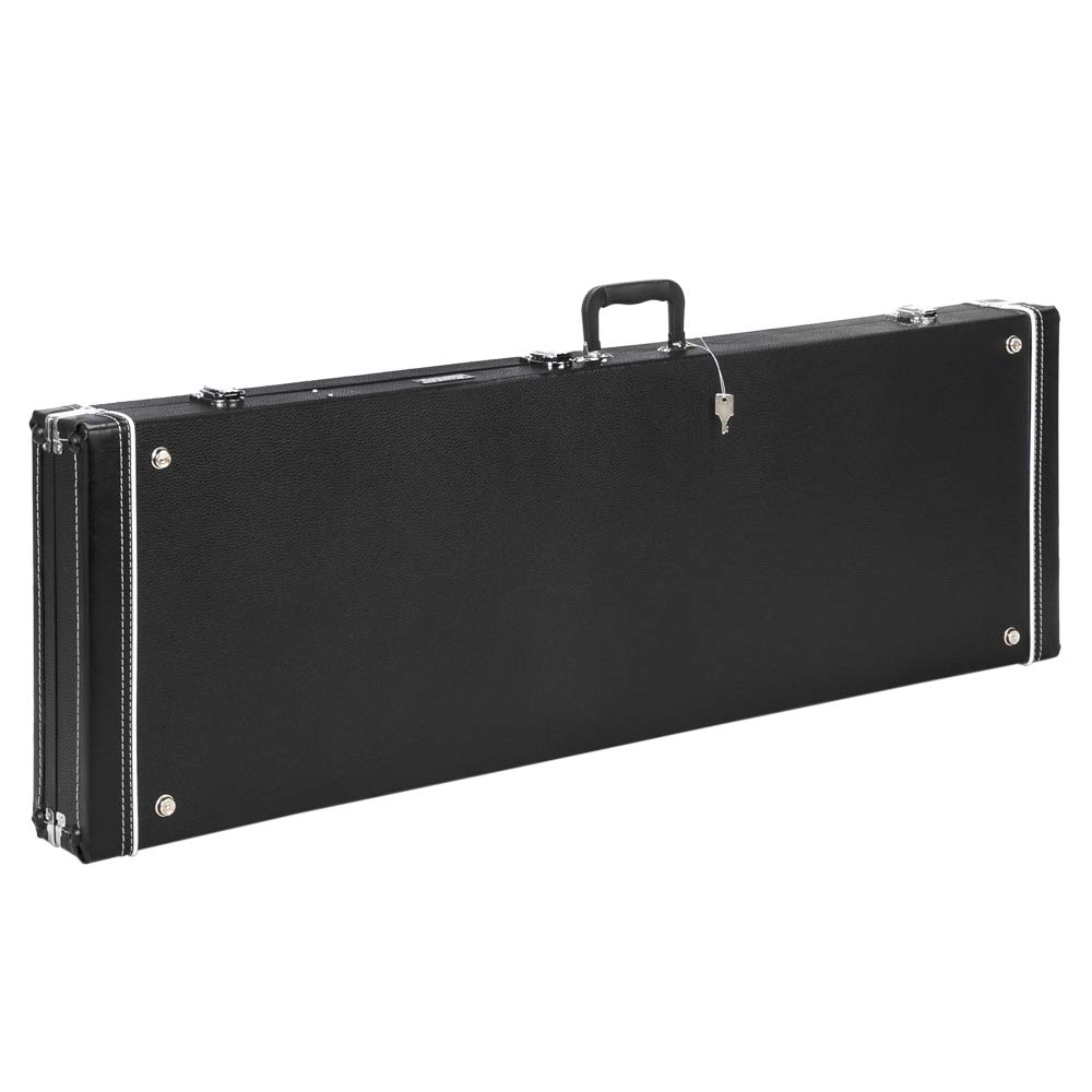 Amazon.com: Ktaxon Electric Bass Guitar Hard Case, Wooden Hard-Shell ...
