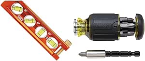 Klein Tools 935AB4V Level (6.25-Inch Magnetic Torpedo Level) + Klein ...