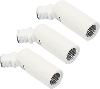 PATIKIL Sloped Ceiling Light Adapter, 3 Pack 180 Degree M10 Thread ...