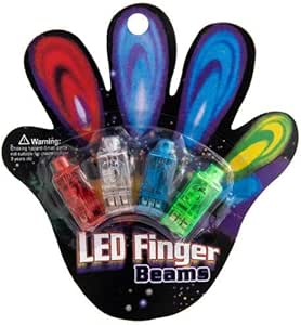 Amazon.com: Happy Kids LED Party Finger Lights (Pack of 4) - Ultimate ...