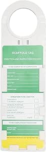 Safety Inspection Tag for Accident Prevention Bracket Warning Sign ...