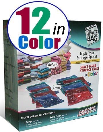 Space Bag 12 Storage Combo Packs in Color by Space Bag : Amazon.de ...