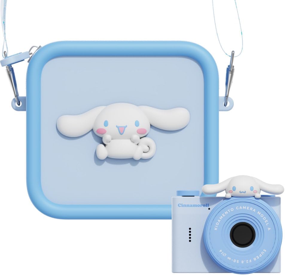 Amazon.com : Cinnamoroll Mini Digital Camera for Kids, Cinnamoroll Bag ...