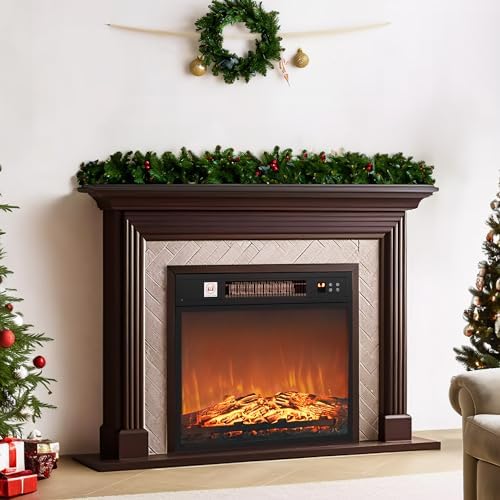 Amazon.com: YITAHOME 18 Inches Electric Fireplace Insert, 3D Levels ...