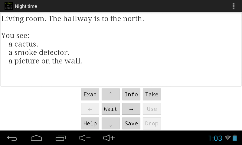 Alien Shipwreck text adventure - App on Amazon Appstore