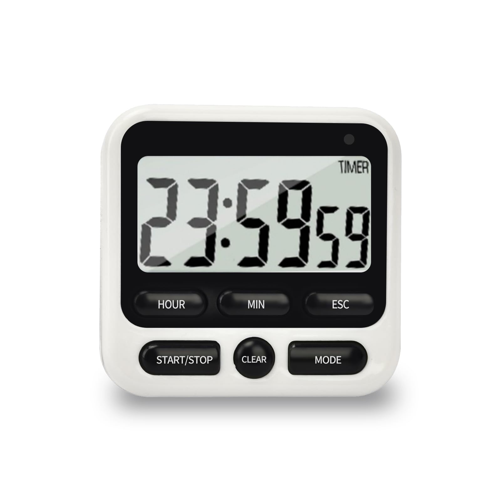 Snapklik.com : NKOVE Digital Kitchen Timer 24 Hour Clock And Alarm Function