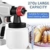 Amazon.com: 500W Chocolate Spray Gun for Cake Decorating,Electric ...