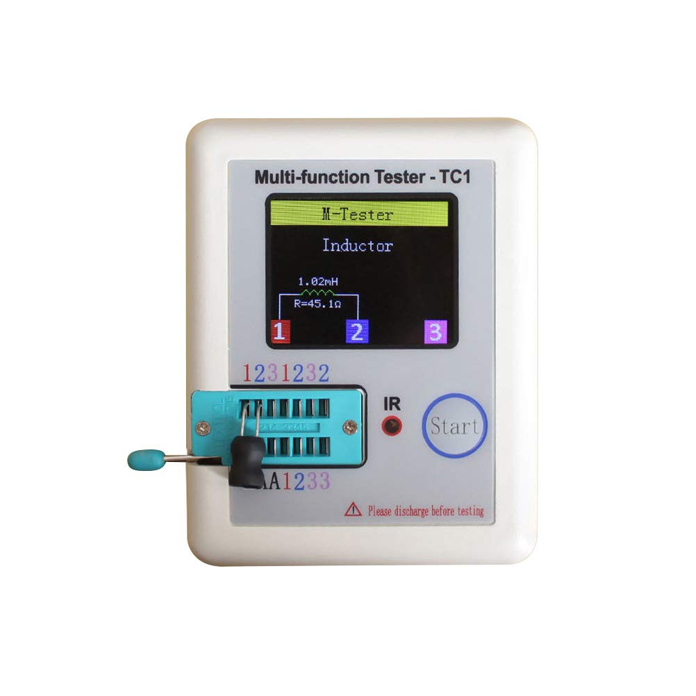 Buy UKCOCO LCR-TC Digital Transistor Tester, One Button Operation NPN ...