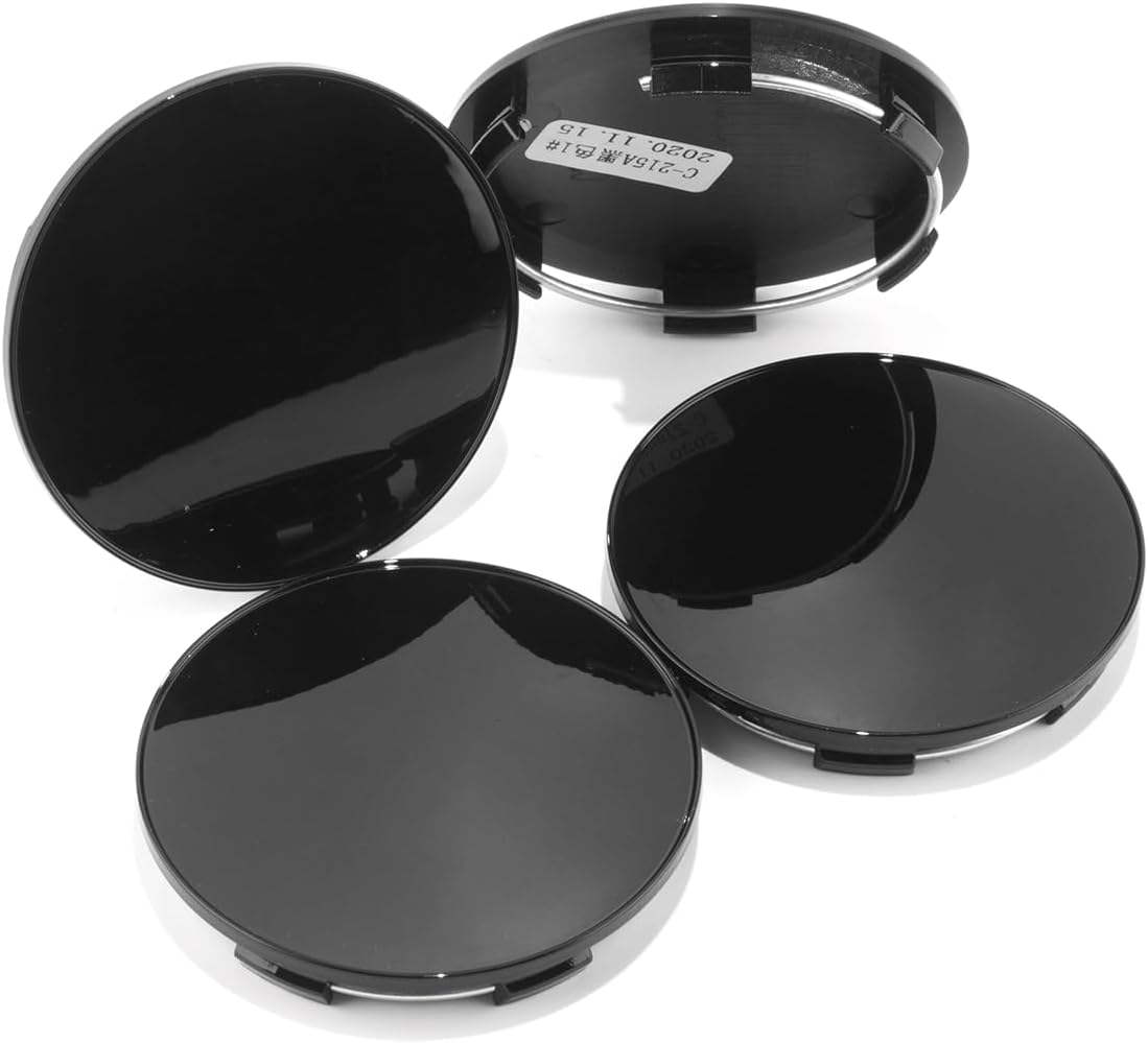 Amazon.com: GTownWorks 2.6in Wheel Center Caps 66mm ABS Plastic Wheel ...