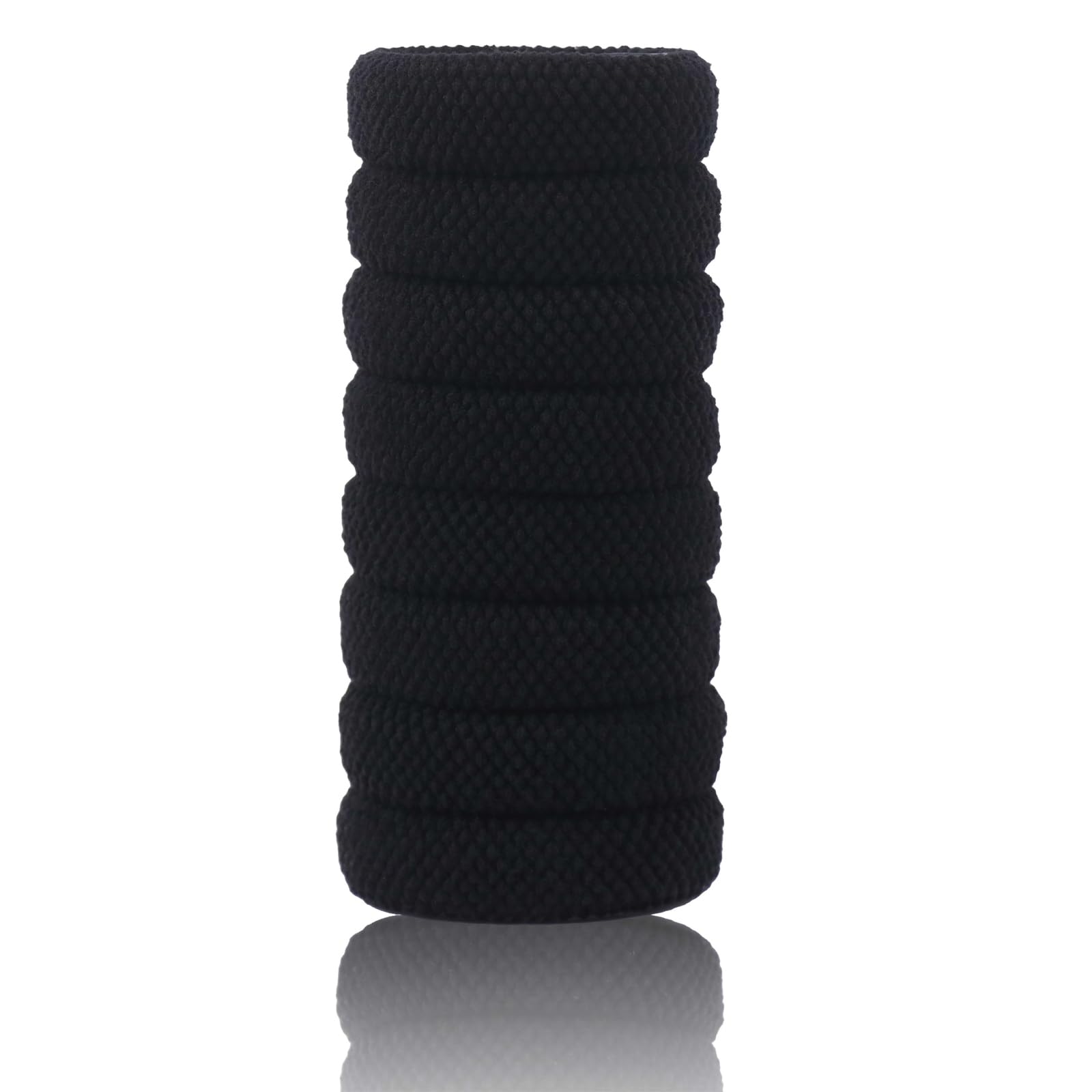 Amazon.com : Thick Fit Elastic Hair Bands No Damage Seamless Hair Ties ...