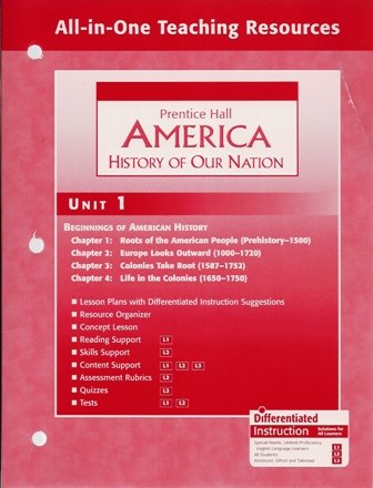 Package of 9 (Units 1-9) All-In-One Teaching Resources Prentice Hall ...
