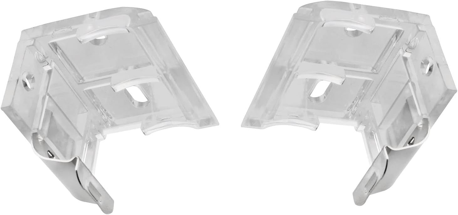 Amazon.com: ZZLZX 25mm Cordless Shade Bracket 2PCS Mounting Bracket ...