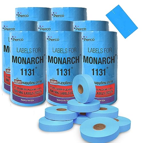 Snapklik.com : Blue Pricing Labels For Monarch 1131 Price Gun8 Sleeves ...
