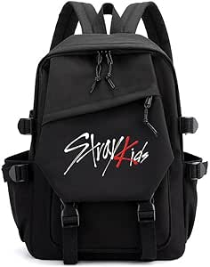 Amazon.com: AiHdcy Stray Backpack Kpop Merch Skz Schoolbag Casual ...