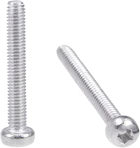 Amazon.com: uxcell M3x20mm Machine Screws Pan Phillips Cross Head Screw 304 Stainless Steel ...
