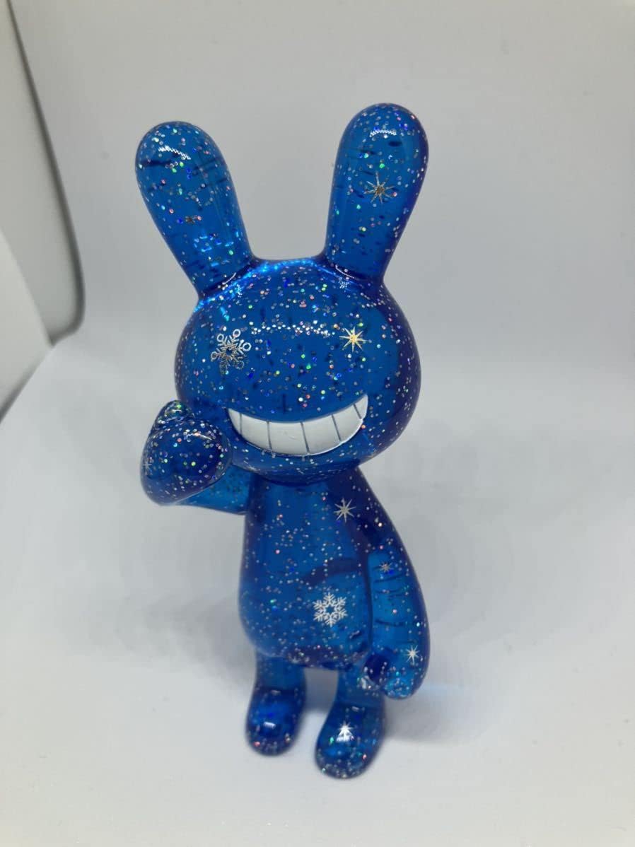 Amazon.co.jp: デザフェス正規品BLACK RABBIT ブラックラビット クリア 夜空 雪化粧 星 ソフビ sofvi フィギュア : おもちゃ