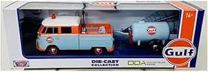 Amazon.com: Motormax Volkswagen Service Pickup Truck with Plastic Oil ...
