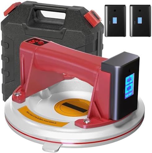Amazon.com: 8" Electric Vacuum Suction Cup Lifter for Glass to Lift ...