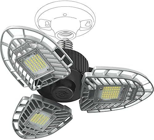 FarPoint LED Swivel Garage/Ceiling Light - 6000 Lumens, Model# FLFB6004 ...