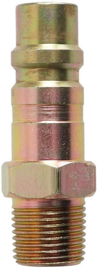 MaxLLTo Replacement 1/2 Inch Industrial Steel Coupler Plug x 3/8 Inch ...