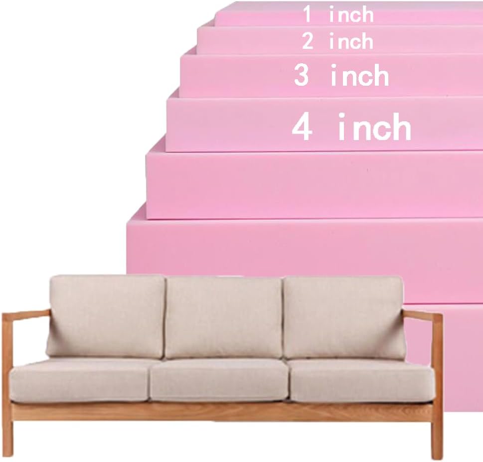 Amazon.com: YUURO Premium Sofa Replacement Foam Padding,Firm Upholstery ...