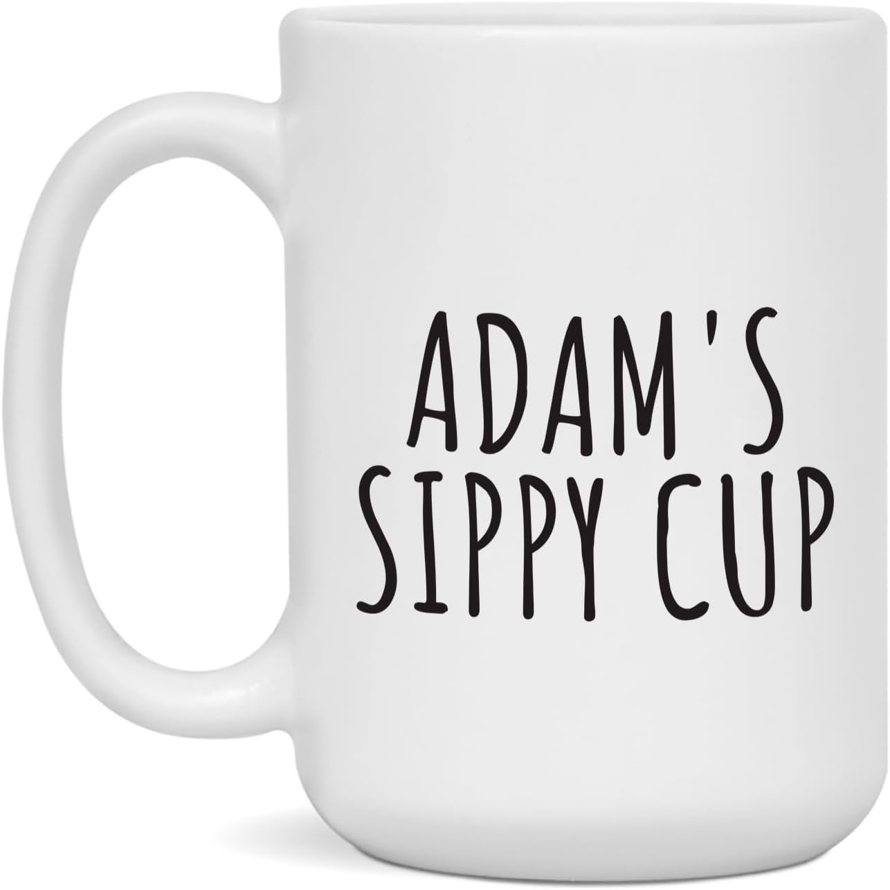 Amazon.com: Adam Coffee Mug - Adam Gift - Adam's Sippy Cup - White ...