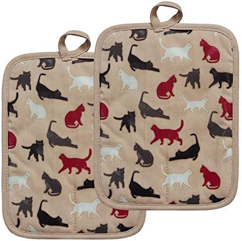 Amazon.com: Alice's Cottage AC2114 Black Cat Pot Holder : Home & Kitchen