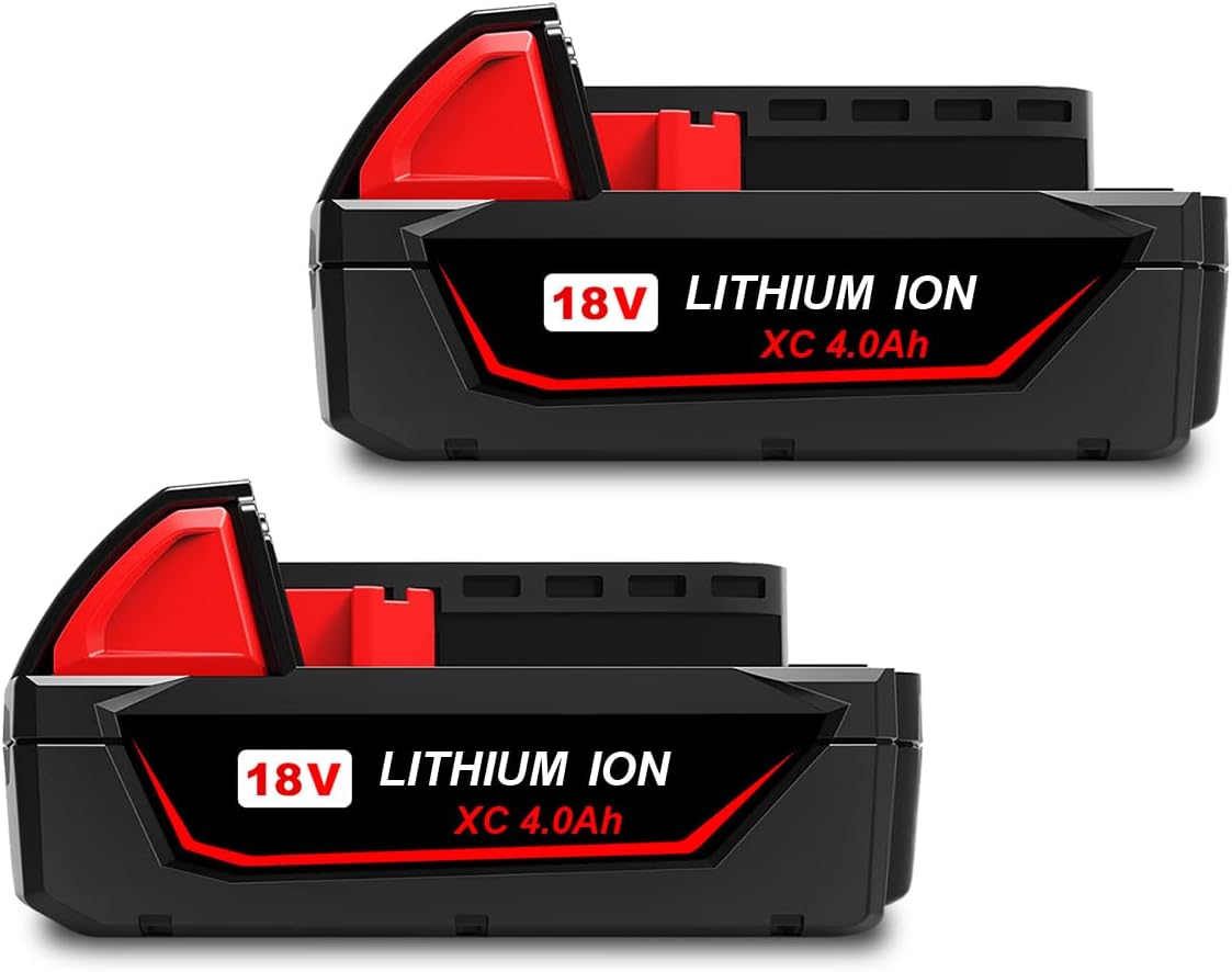 Amazon.com: Lizone 2 Pack 4Ah 48-11-1811 48-11-1820 18V Lithium Battery ...
