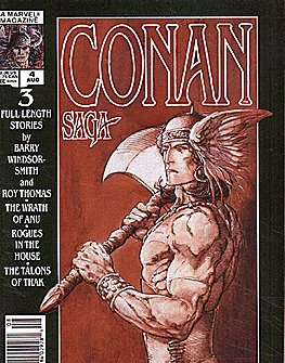 Amazon.com: Conan Saga Magazine (1987 series) #4: Marvel: Books