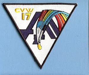 Amazon.com: Embroidered Patch-Patches for Women Man- CVW-17 Carrier AIR ...