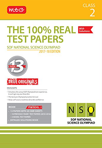 Buy The 100% Real Test Papers (NSO) Class 2 Book Online at Low Prices ...