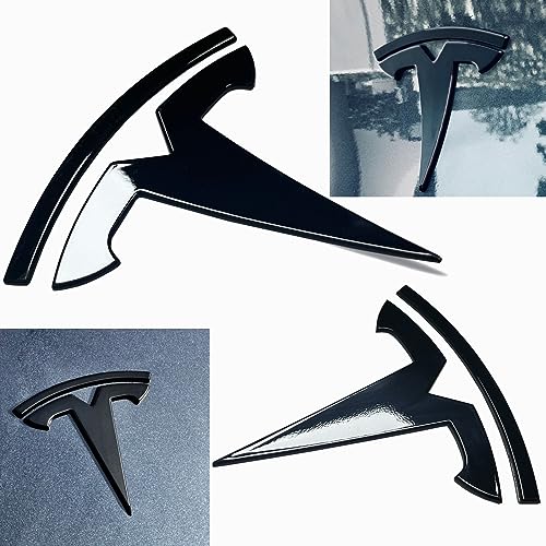 KENPENRI Model Y Logo Sticker Decals for Tesla Model Y, Front - Want It All