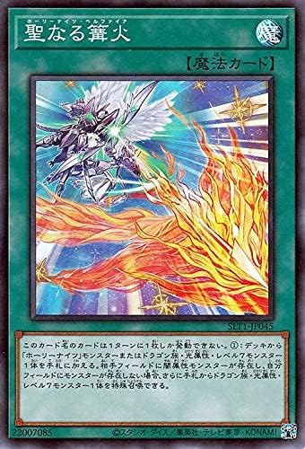 Amazon.co.jp: 聖なる篝火 スーパーレア 遊戯王 Selection 10 slt1-jp045 : ホビー