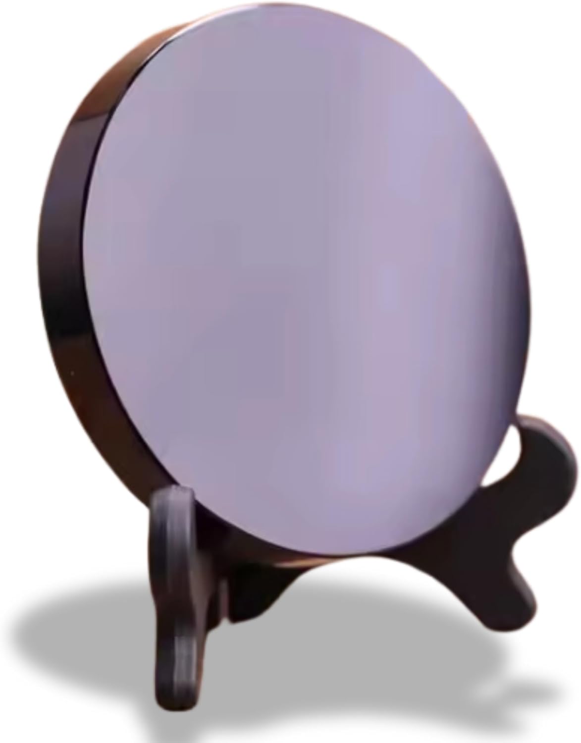 Amazon.com: CRYSTALSTILE Black Obsidian Scrying Mirror with Wooden ...