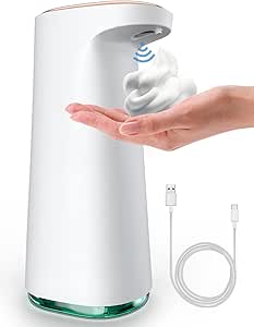 Amazon.com: Automatic Foaming Soap Dispenser, Lotuze 15oz/450ml Touchless Foam Hand Soap ...