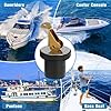 Amazon.com: Boat Plug 7/8 Inch Brass Boat Drain Plug Snap Handle Plug ...