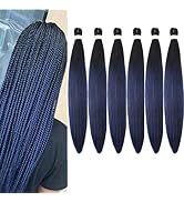 Amazon.com : BALINGHAIR Pre Stretched Braiding Hair 28 Inch Braids Hair ...