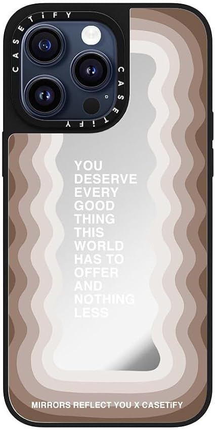 Amazon.com: CASETiFY Mirror Case for iPhone 15 Pro Max [Reflective / 4 ...