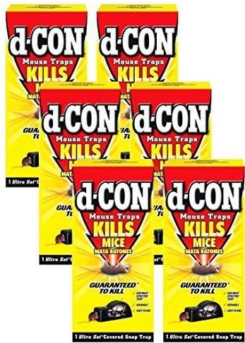 Amazon.com : D-Con Ultra Set Covered Mouse Trap, 6 Pack : Patio, Lawn ...