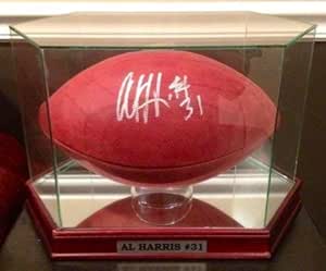 Al Harris Autographed Football - Authentic DUKE Day COA - PSA/DNA ...